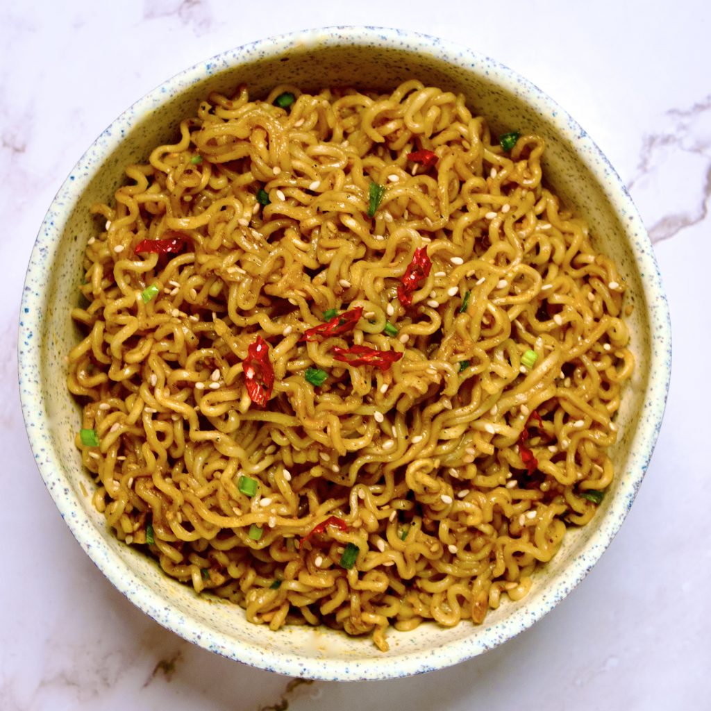 Chilli Oil Maggi - Seycooks